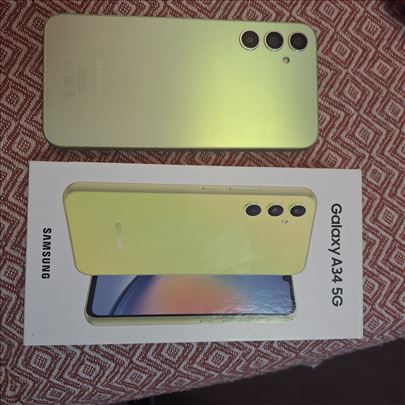 Samsung Galaxy A34 5G, jedva koriscen