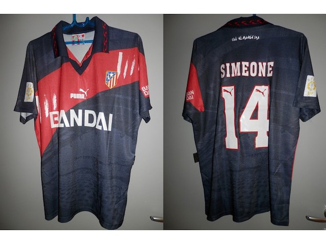 Atletico Madrid dres 1996-97 Simeone 14 (Gostujući)