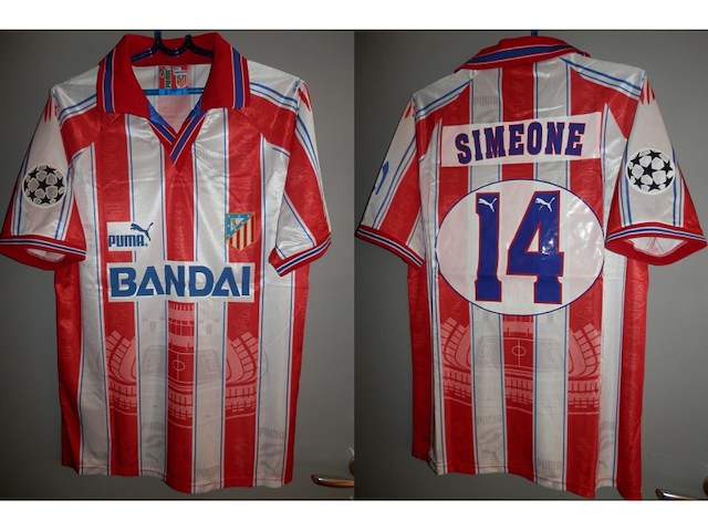 Atletico Madrid dres 1996-97 Diego Simeone 14