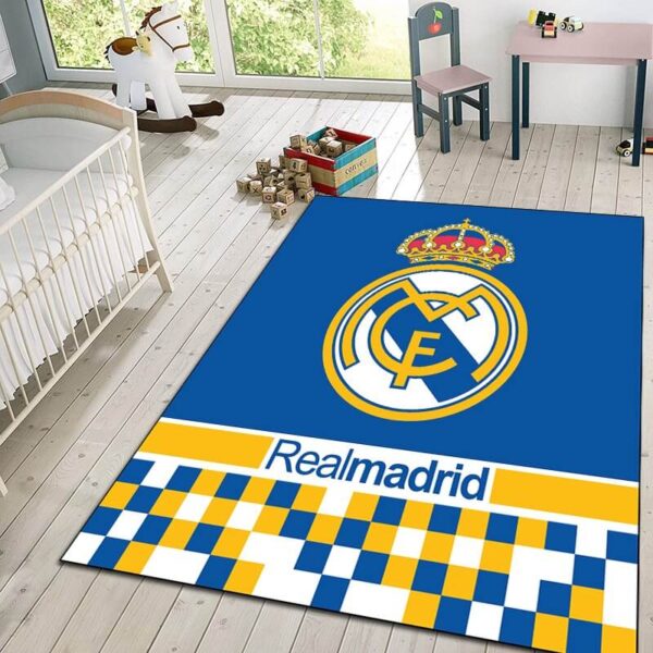 Tepih za decu sa gumenom podlogom 120x180cm – Real Madrid, TG-189