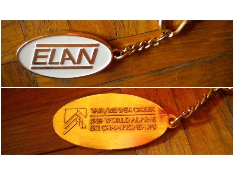 ELAN, privezak 1989 WORLD ALPINE SKI CHAMPIONSHIP