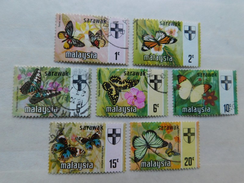 MALAYSIA SARAWAK 1971 KOMPLET SERIJA