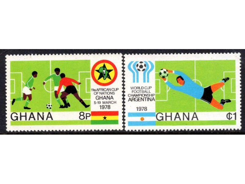 Ghana 1978. Fudbal