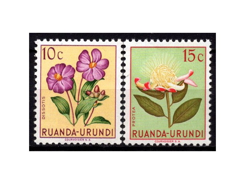 Ruanda-Urundi 1953. Flora