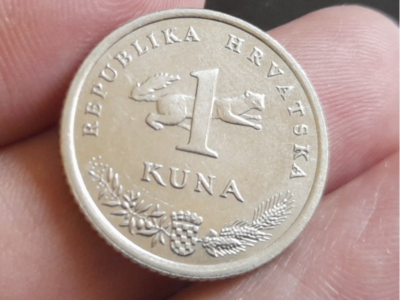 Hrvatska, 1 kuna 2012