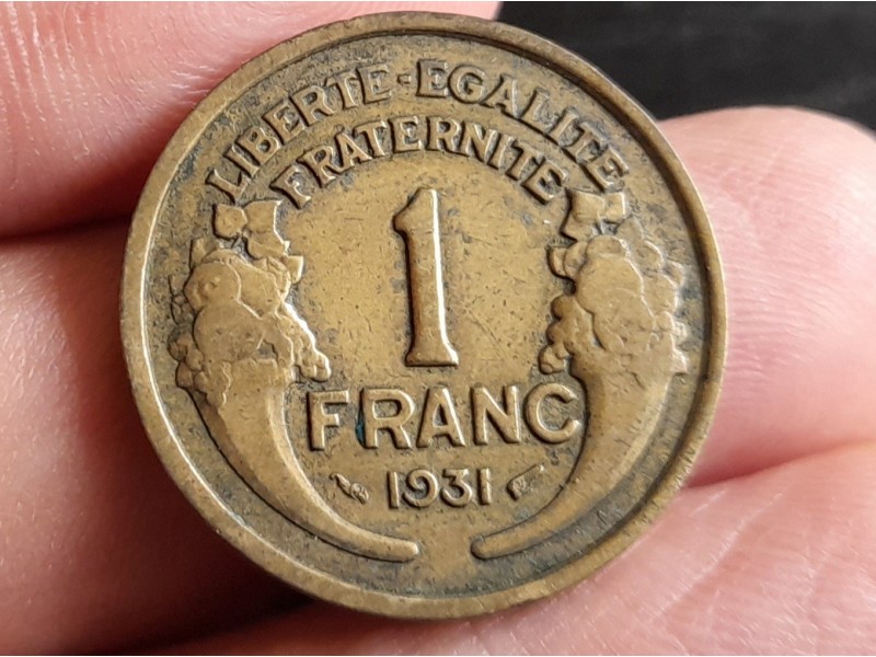 Francuska, 1 franak 1931