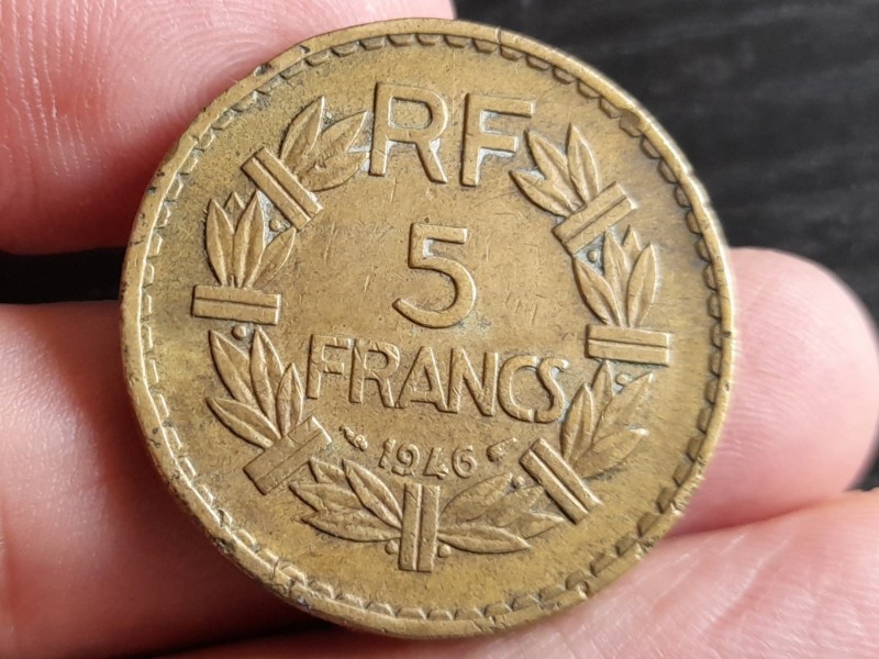 Francuska, 5 franaka 1946