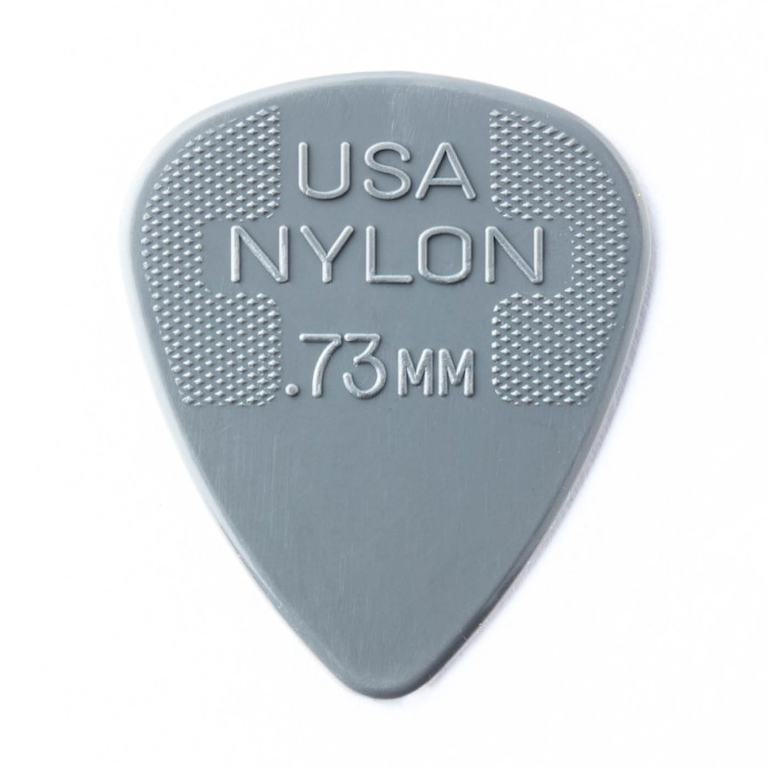 DUNLOP PICK 44R.73 NYLON STD 0.73 (GRAY)