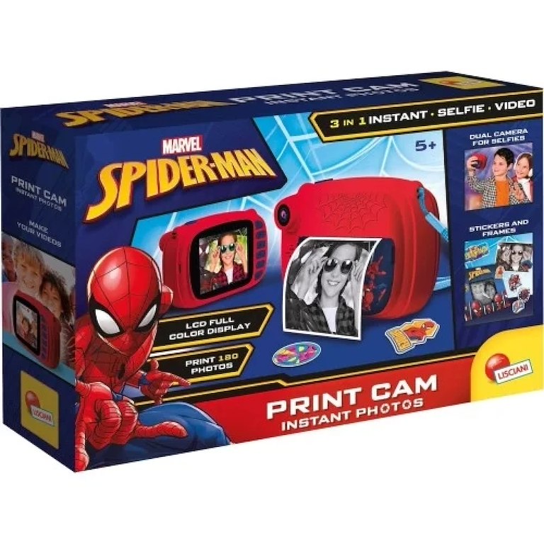 SPIDERMAN PRINTING FOTOAPARAT LISCIANI