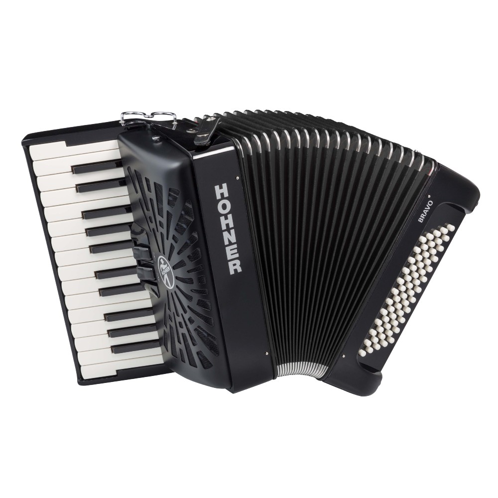 Hohner Bravo II 60 Black harmonika