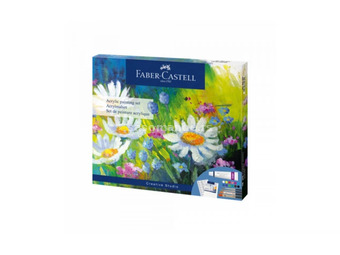 Tempere akrilne Faber Castell 1/18 379280