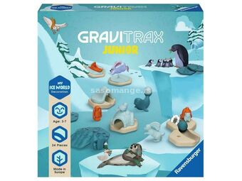 Ravensburger društvena igra Gravitrax Junior dodatak severni pol