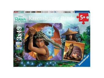 Ravensburger puzzle - Poslednji zmaj - 3x49 delova