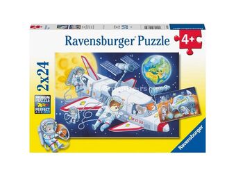 Ravensburger puzzle - Putovanje kroz svemir - 2x24 dela