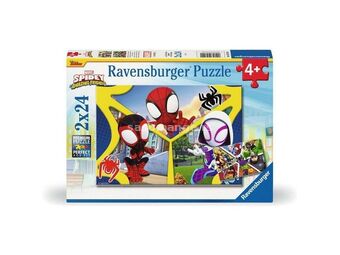 Ravensburger puzzle - Spidey i njegovi prijatelji - 2x24 dela