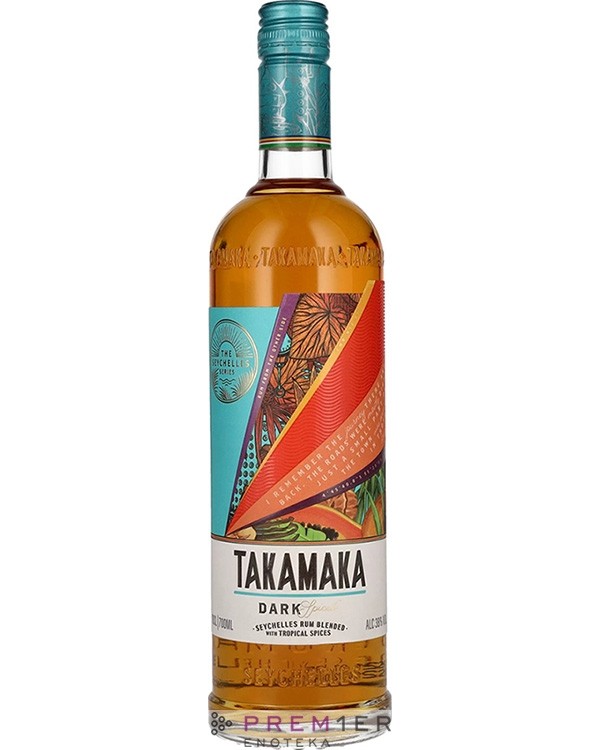 Takamaka Dark Spiced Rum 0.70l