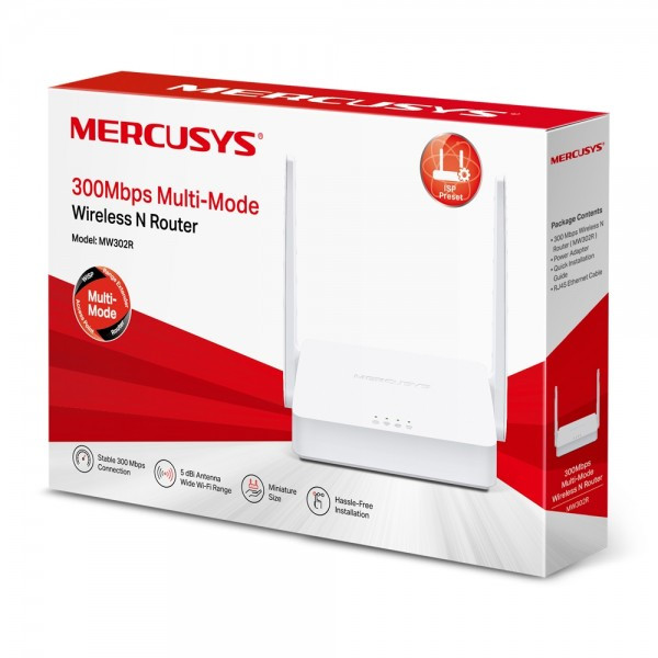 Ruter Mercusys MW302R Wireless N 300Mbps