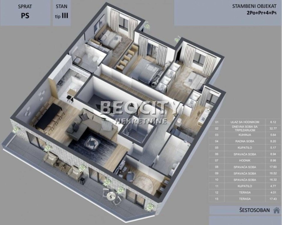 Vračar, Južni bulevar, , 6.0, 158m2, 415000EUR