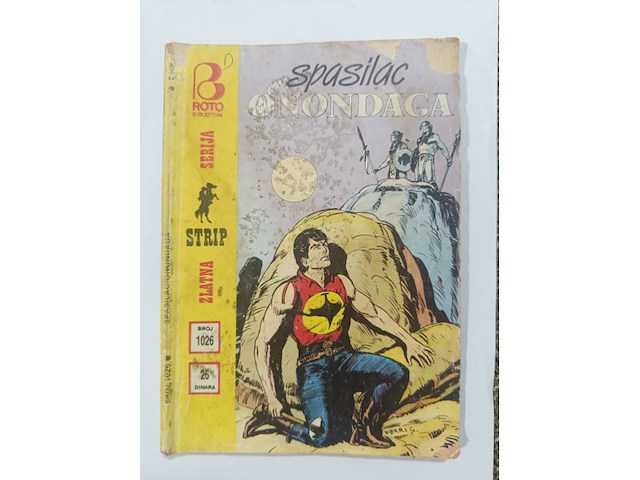 Zagor Zlatna Serija 1026 Spasilac Onondaga