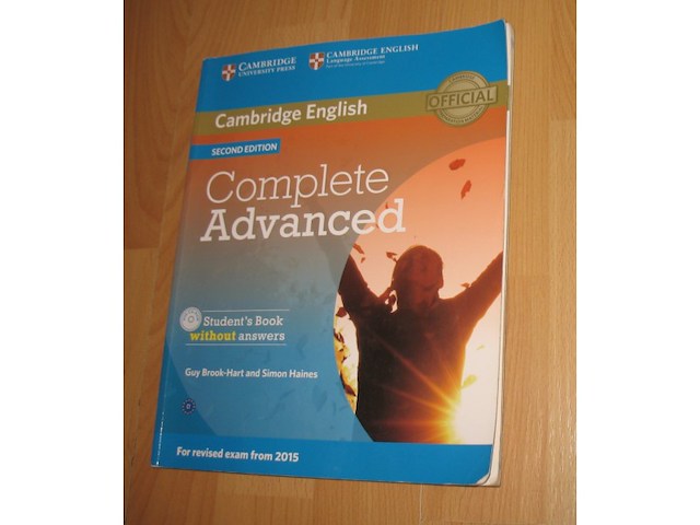 COMPLETE ADVANCED UDZBENIK+CD CAMBRIDGE ENGLISH