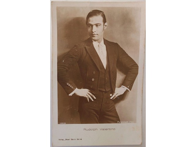 Rudolph Valentino, stara fotografija Kraljevina