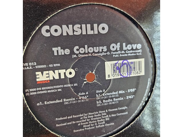 Consilio ‎– The Colours Of Love, LP, Maxi