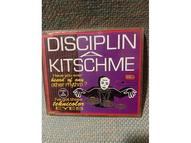 Disciplina kitschme Maxi CD