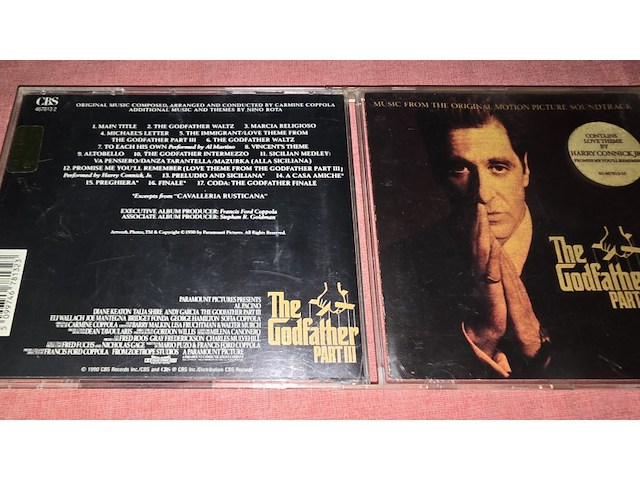 The godfather part III soundtrack , ORIGINAL