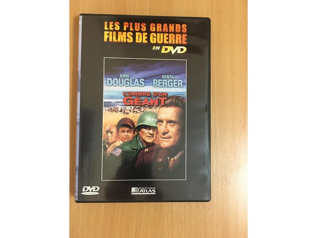 Cast a Giant Shadow (1966) original DVD