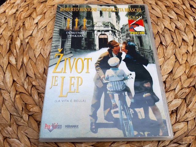 DVD - FILM - ŽIVOT JE LEP / La vita è bella (1997)