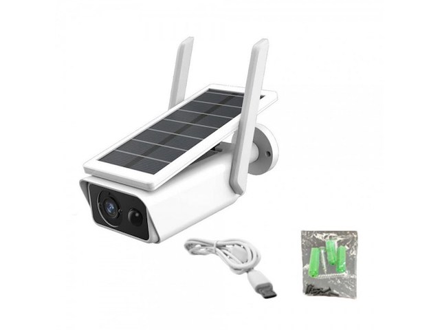 Solarna IP WIFI Kamera Full Hd sa dve antene 3.0 mpx