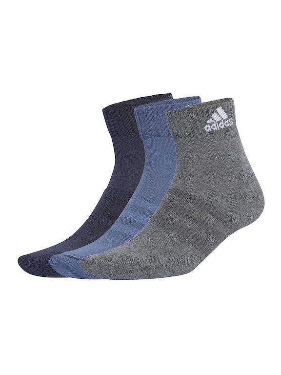 ADIDAS PERFORMANCE Cushioned Sportswear Ankle Socks 3 Pairs