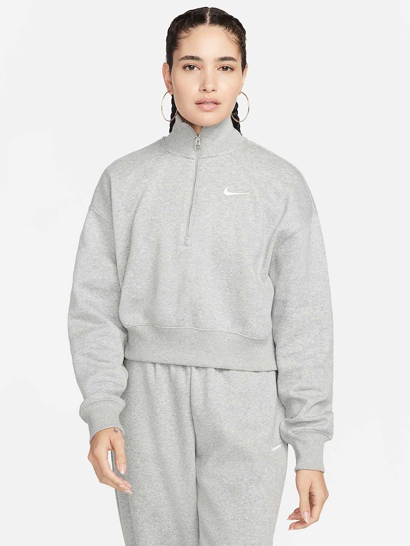 NIKE W NSW PHNX FLC QZ CROP Sweatshirt