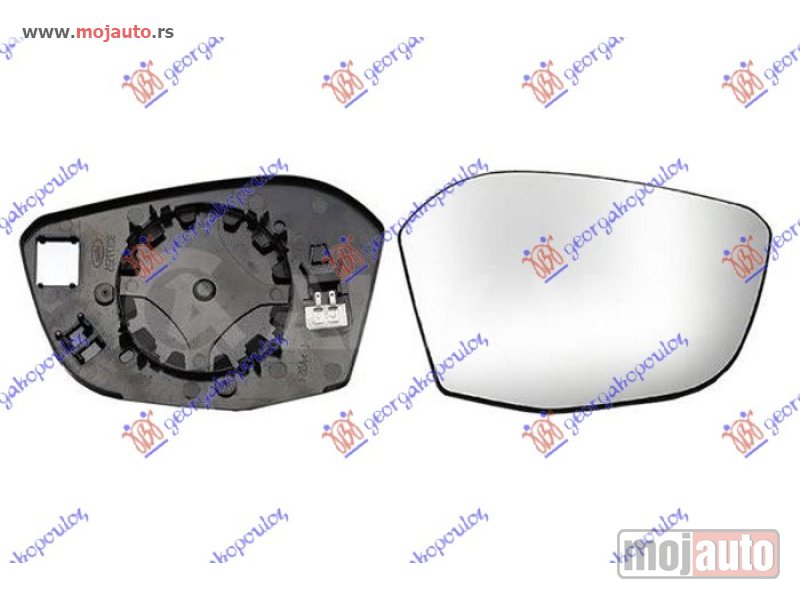 Staklo retrovizora sa grejacem