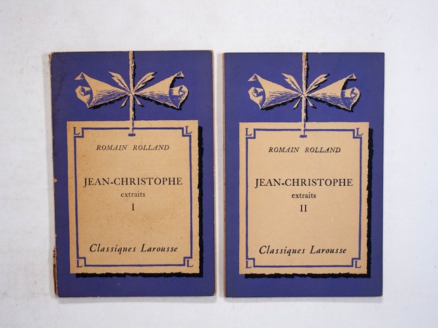 JEAN-CHRISTOPHE extraits I i II, Classiques Larousse