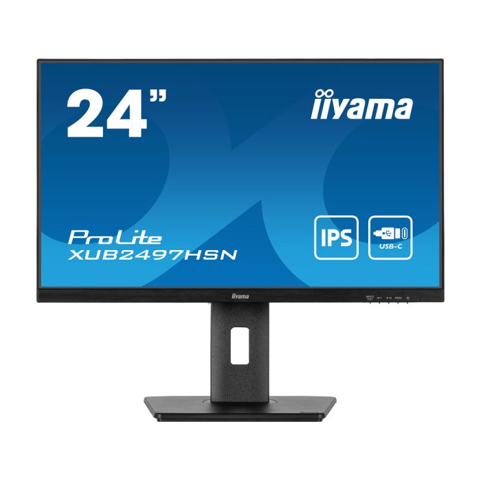 Iiyama monitor XUB2497HSN-B1 24" IPS 1920 x 1080, 100Hz, 1ms, RJ-45