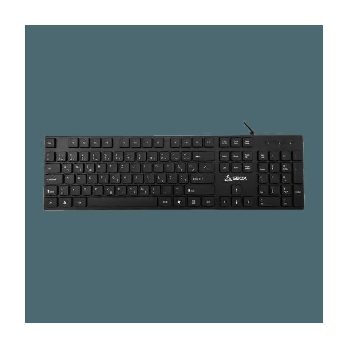 S BOX K 123 Tastatura, USB, SR, 104 tastera