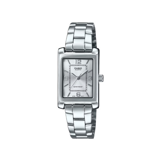 Casio LTP-1234DD-7A ženski sat pravougaono kućište elegantan