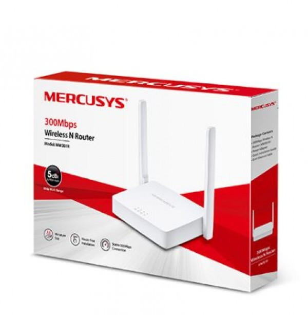 Ruter Mercusys MW301R Wireless N 300Mbps