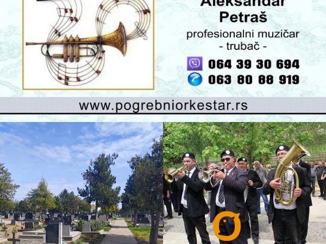 Zvanični duvački pogrebni orkestar muzika za sahrane Srbija