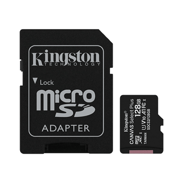 Micro SD Kingston 128GB SDCS2128GB + sd adapter