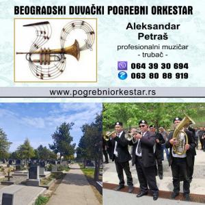 Zvanični pogrebni orkestar, trubači muzika, sahrane Beograd