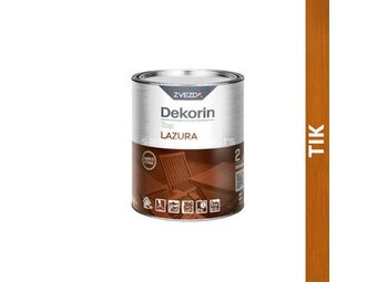 DEKORIN top lazura 0.75l tik