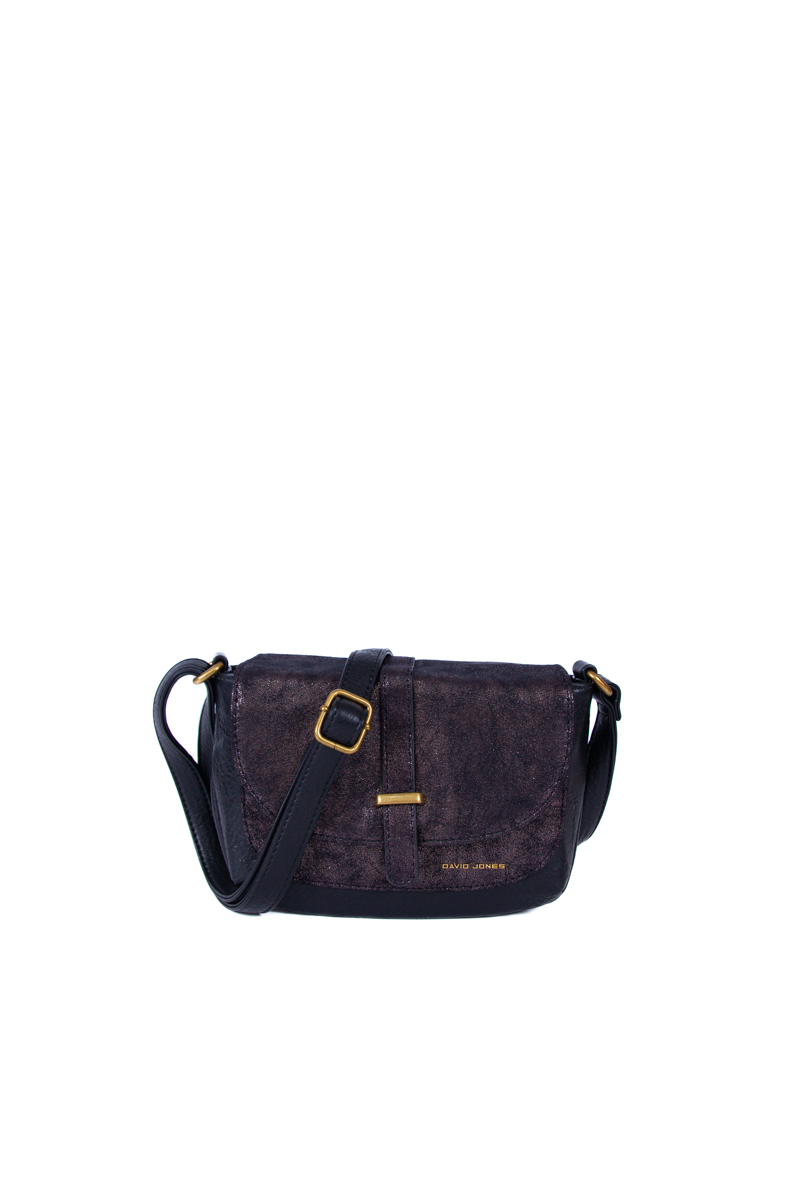 David Jones crossbody svetlucava torbica