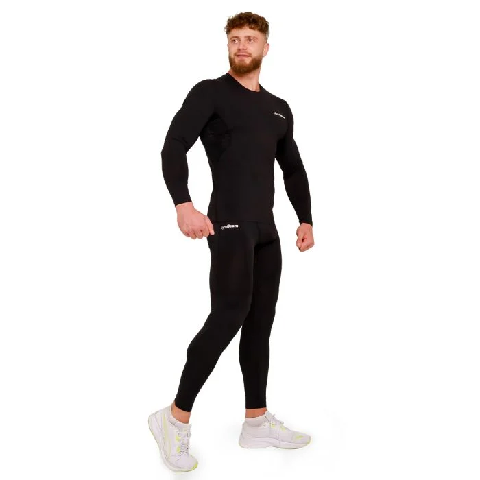 Kompresivne helanke High Black - GymBeam