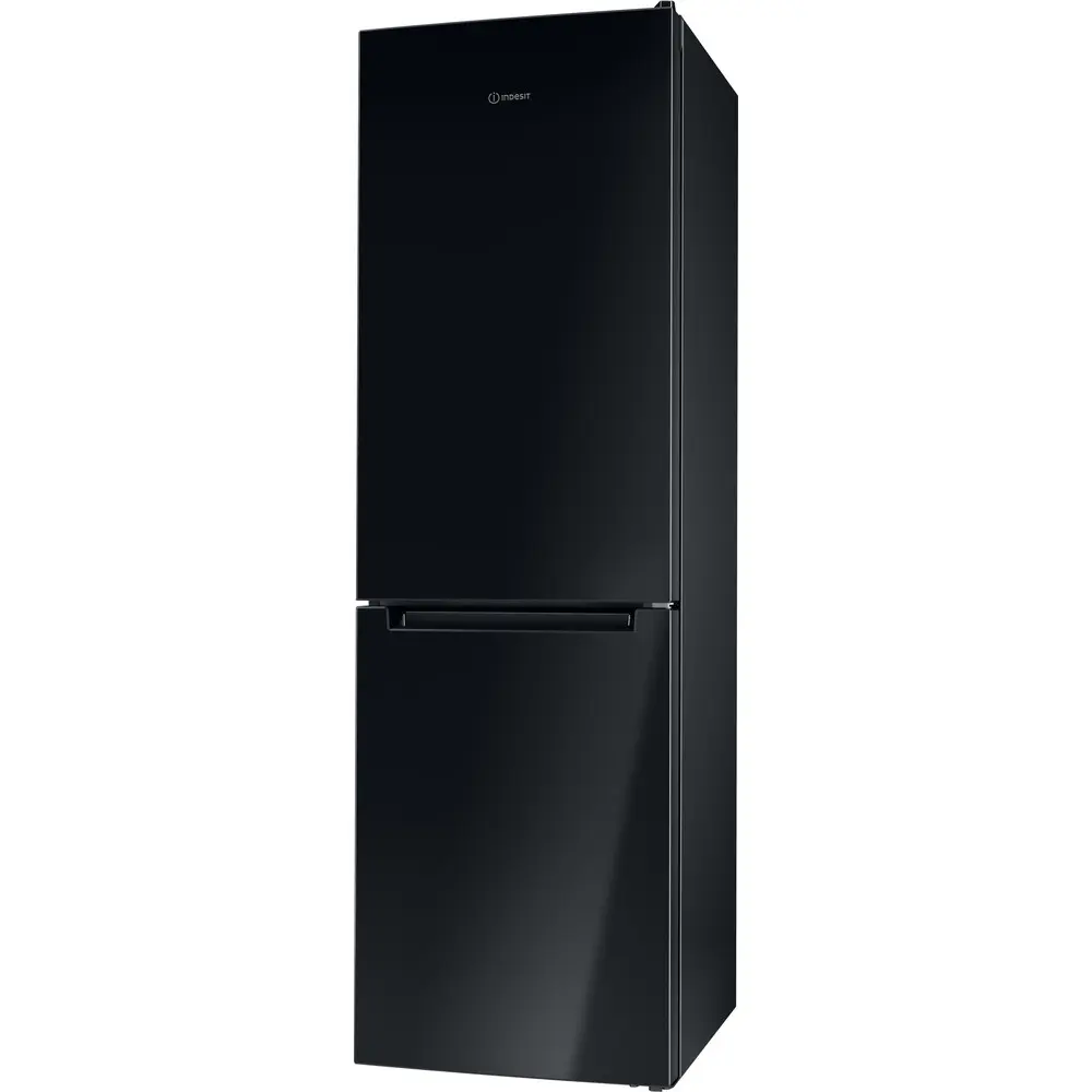 Indesit LI8 S2E K 1 Kombinovani frižider 228l/111l, Crni