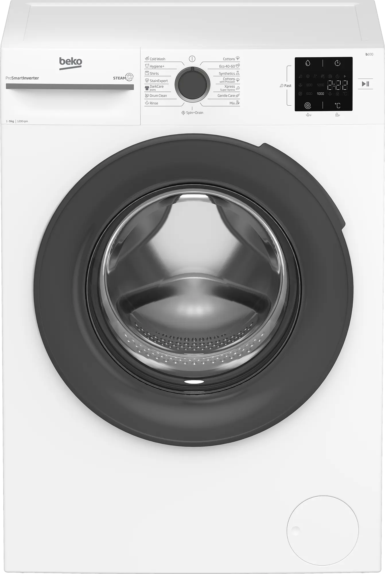 Beko BM1WFSU39223WA Mašina za pranje veša, 9kg, 1200rpm, Bela