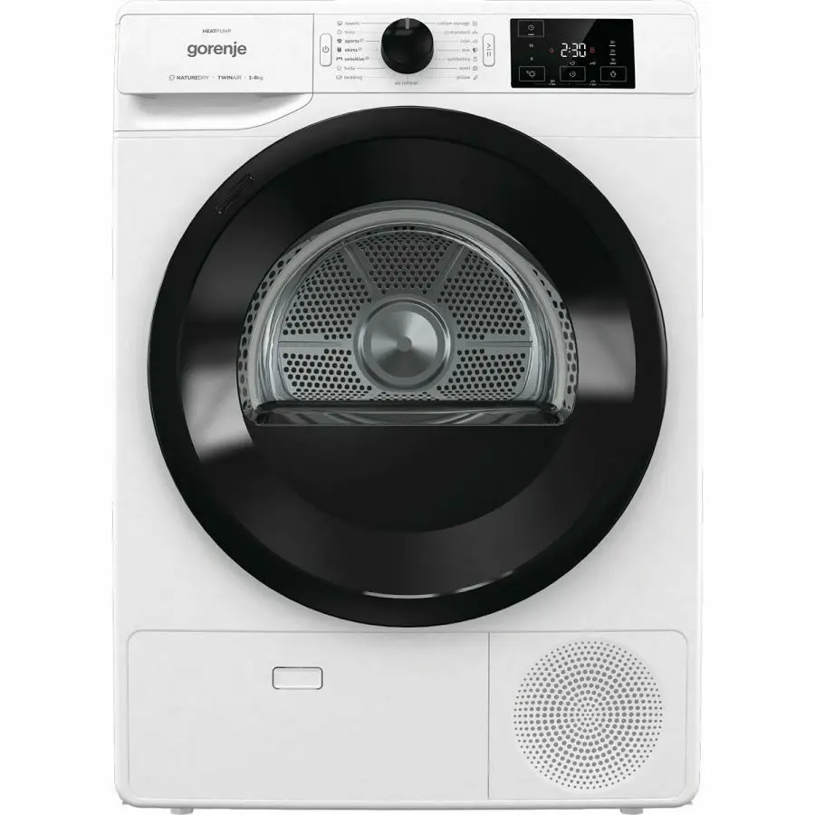 GORENJE Mašina za sušenje veša DNE83GN crno-bela