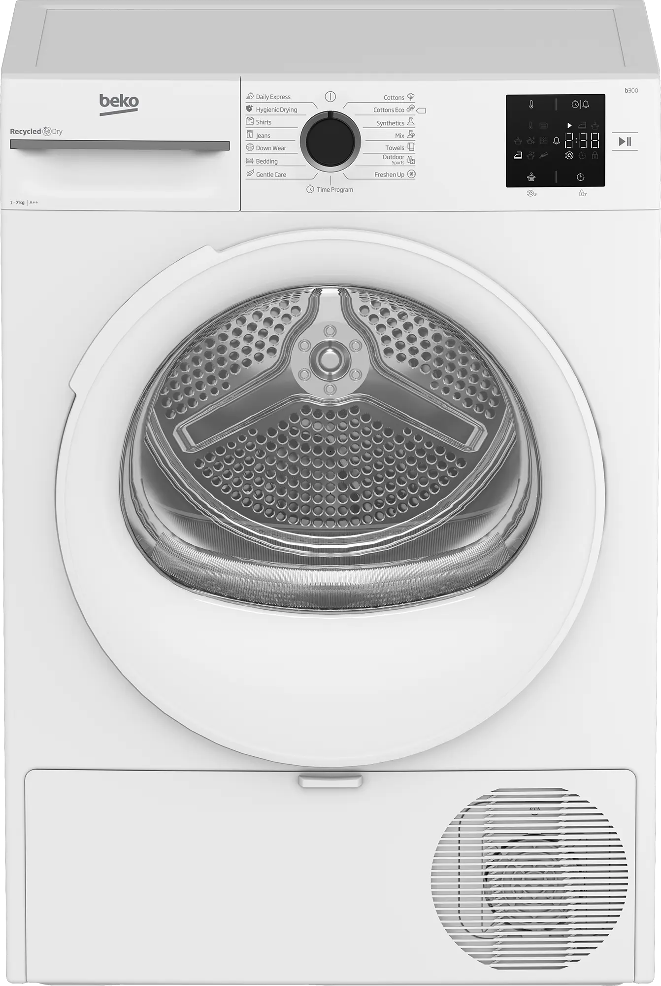 Beko BM3T37230W Mašina za sušenje veša, 7kg, Toplotna pumpa, Bela