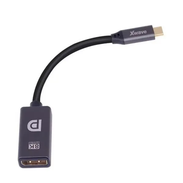 Xwave Adapter USB C muški na HDMI 2.1, ženski,4K,60Hz,dužina 0.2m, golden plate/blister 145733